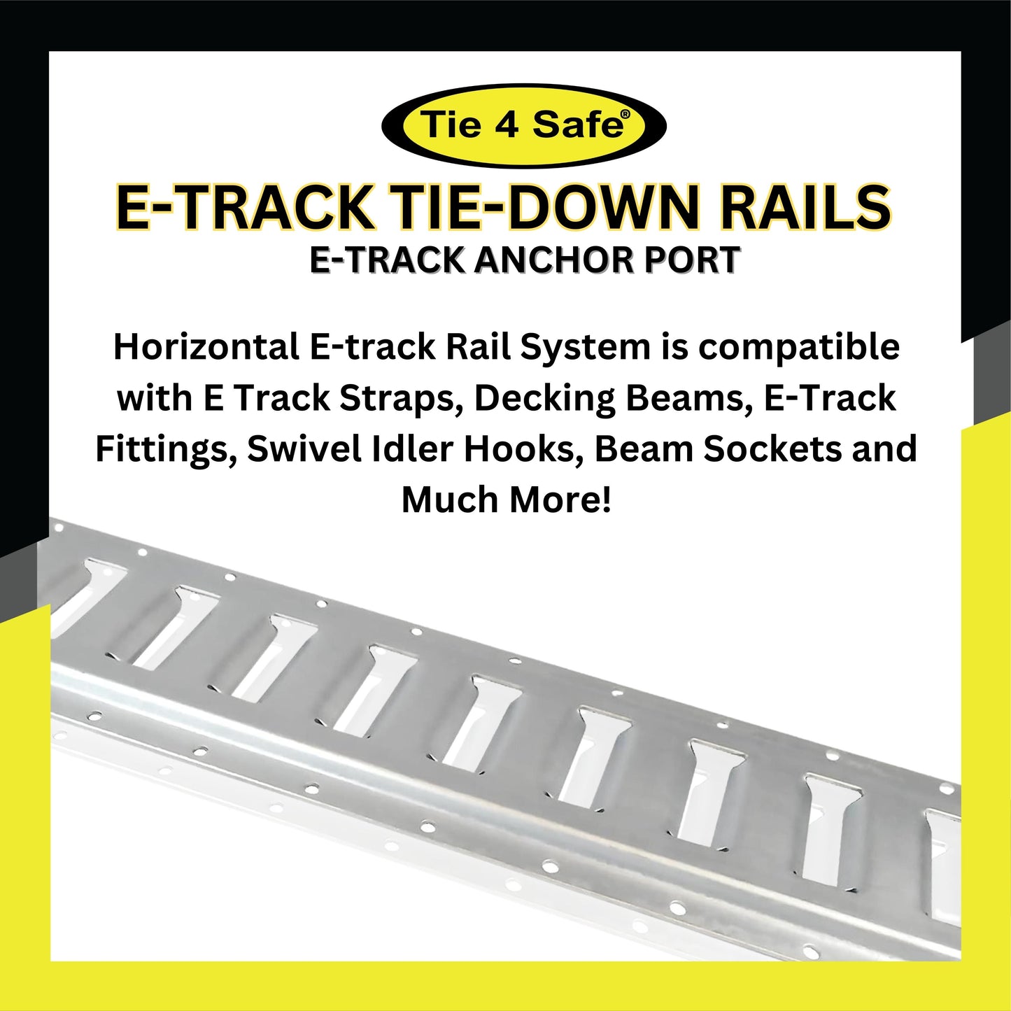 E-Tracks – Tie 4 Safe